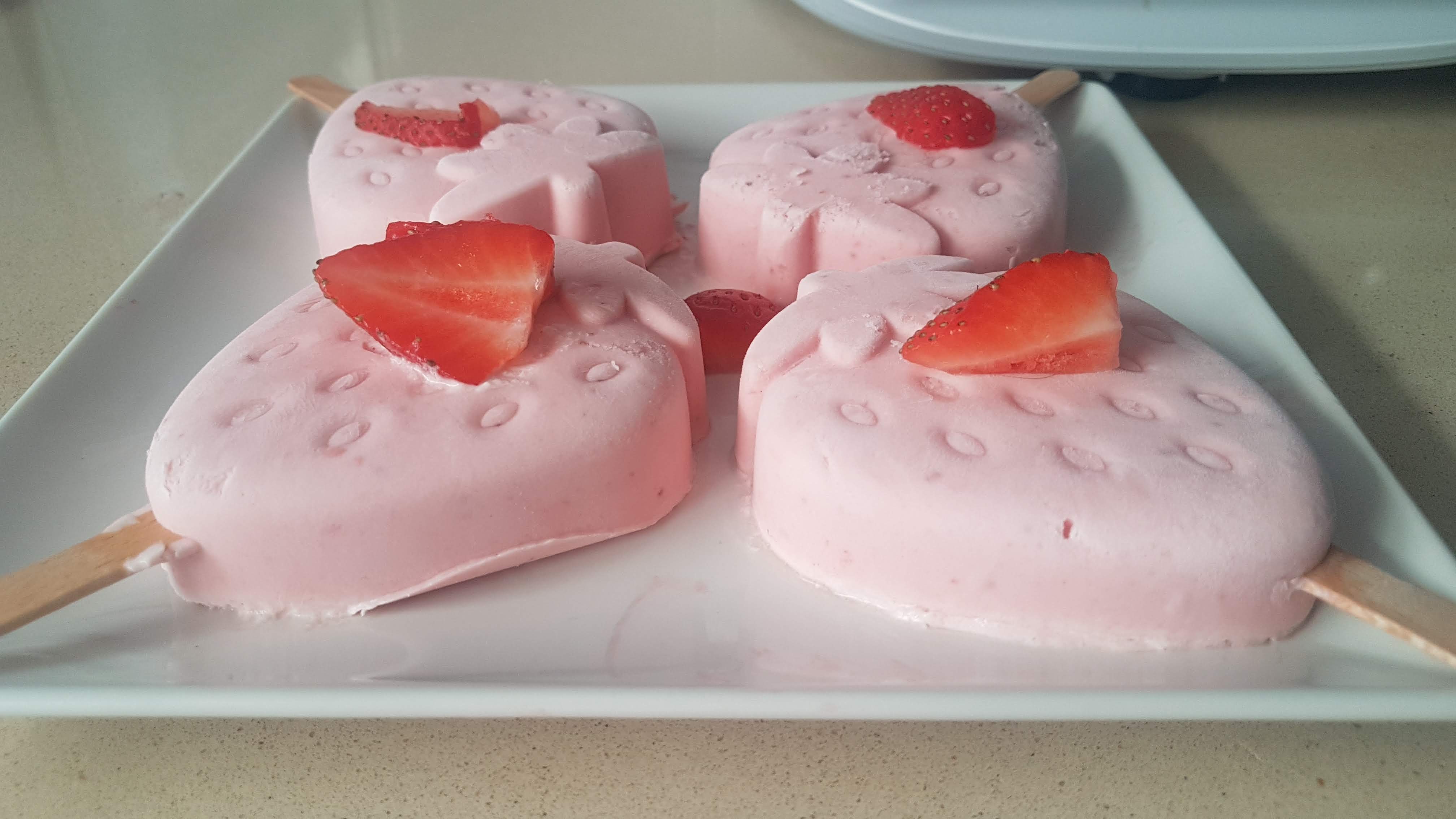 FRIGOPIE DE FRESA SALUDABLE EN Thermomix® - Postres y dulces - Blog de ...