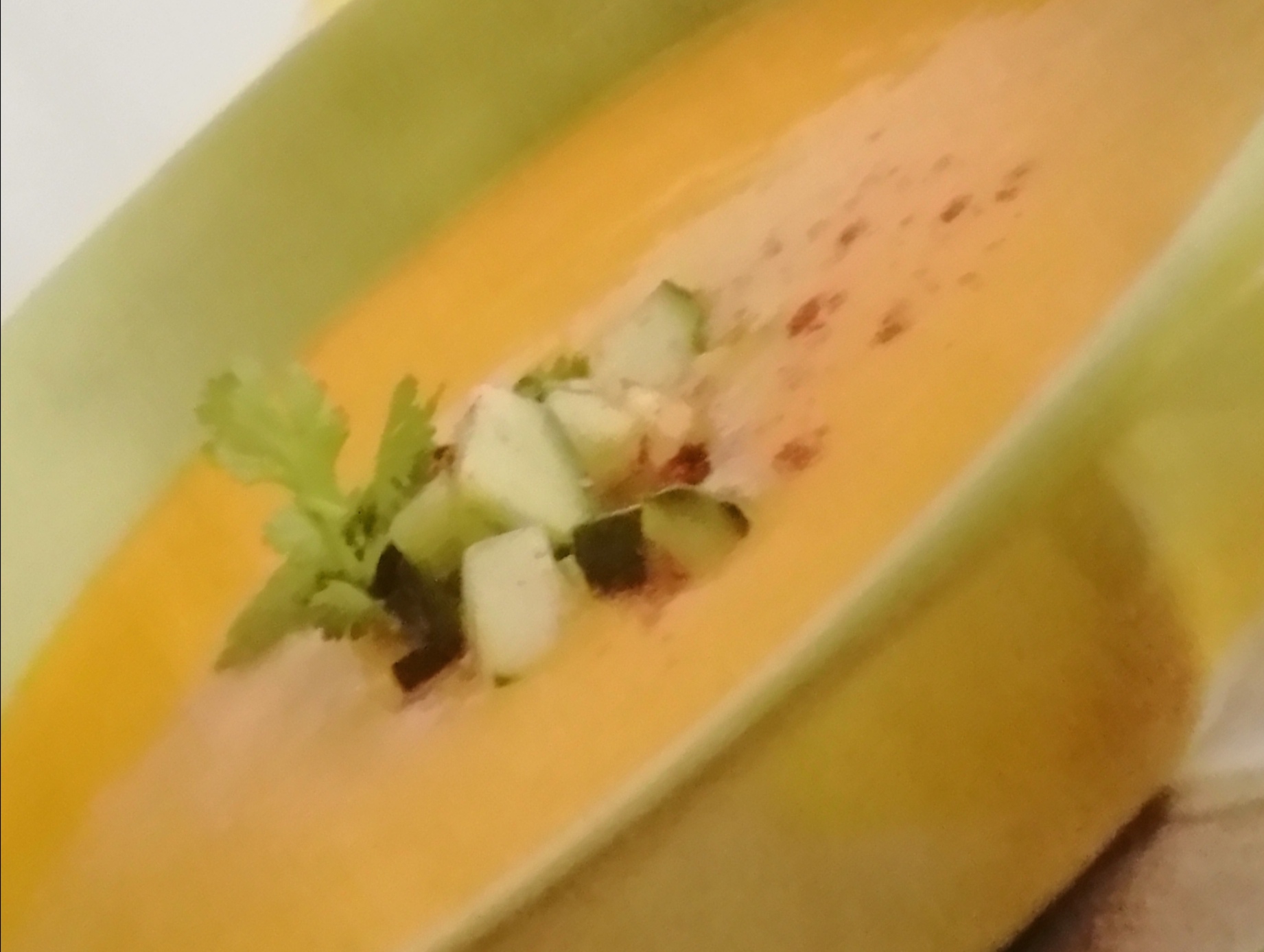 SOPA FRÍA DE MANGO - Sopas y cremas - Blog de Mª ANGELES LOPEZ ...